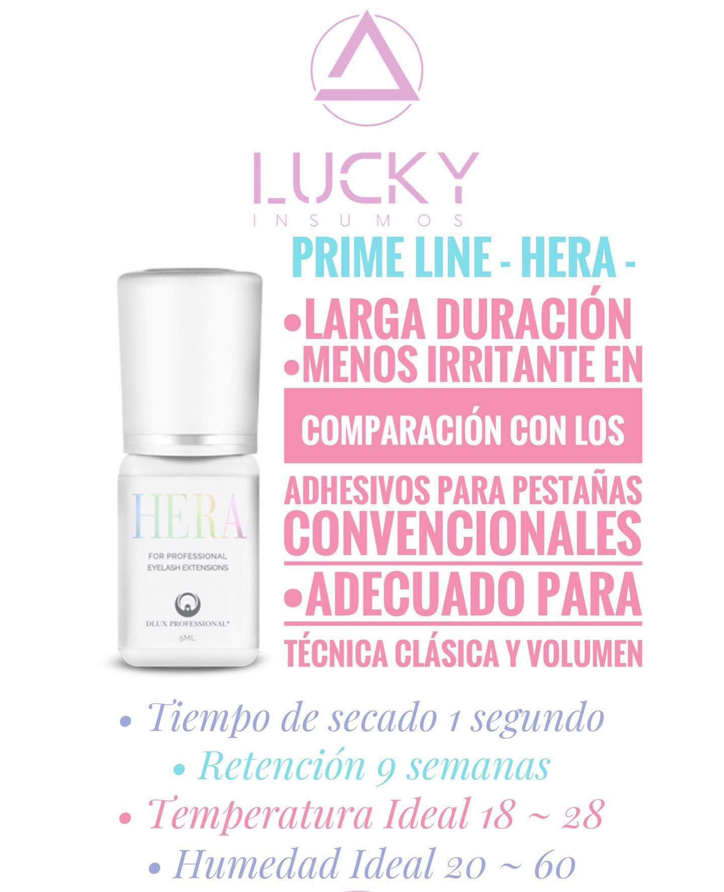 Hera Prime Line, Dlux Professional – Extensiones de Pestañas en Chile ...